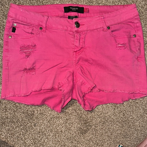 torrid | Shorts | Torrid Distressed Denim Shorts | Poshmark